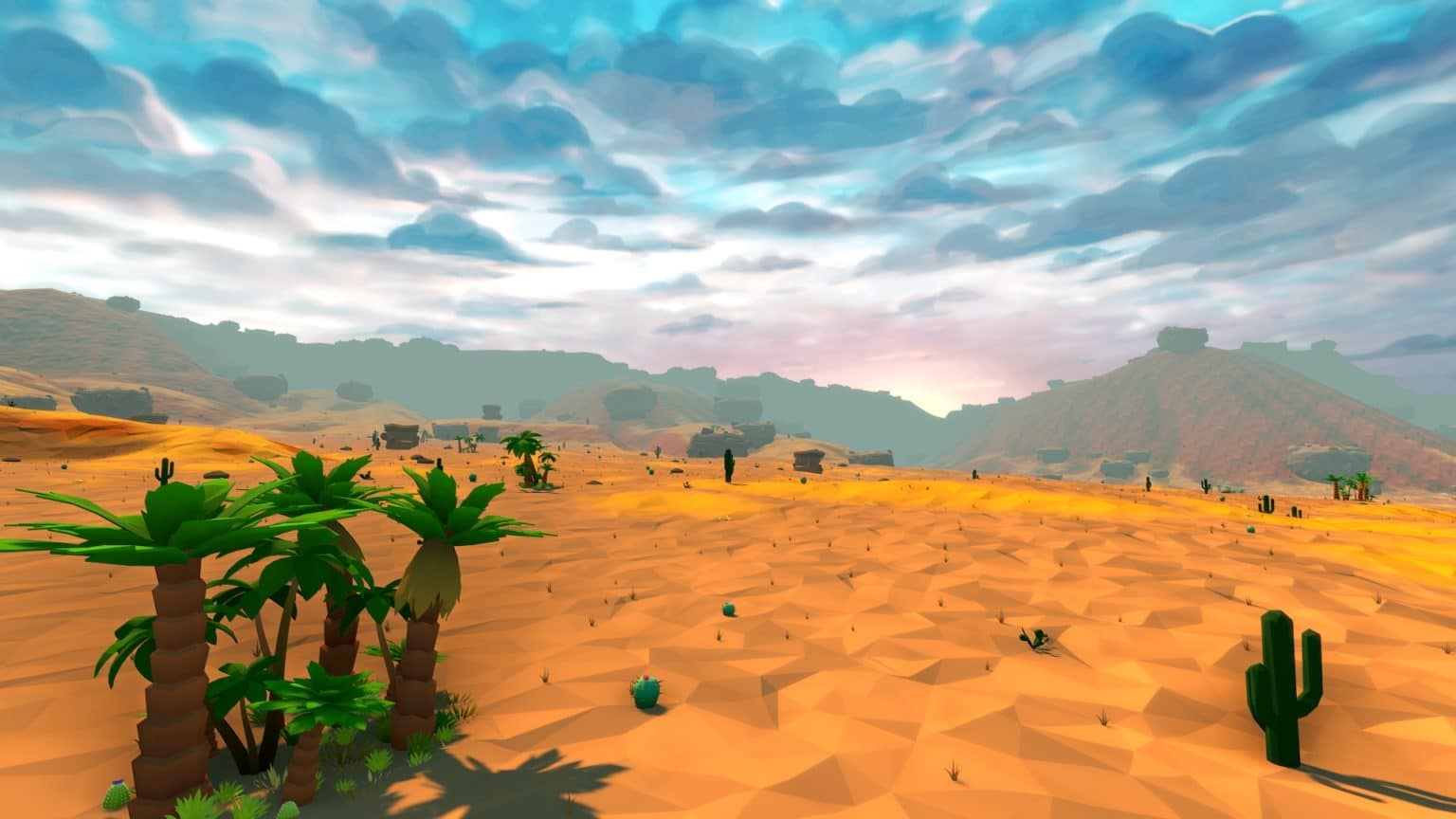 Stylized Desert Template – TerraUnity